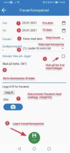Astrow Web - Brukermanual ansattportal (App) - Timeregistrering