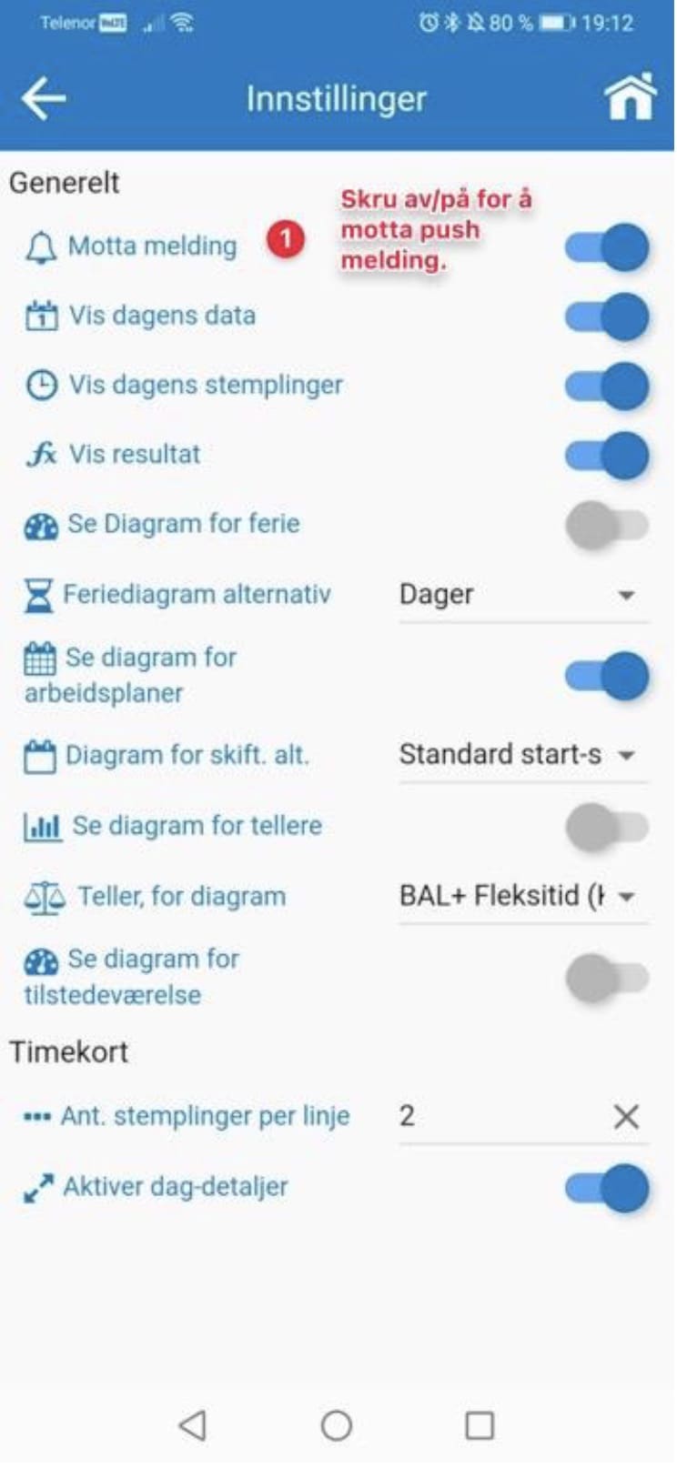 Astrow Web - Brukermanual ansattportal (App) - Timeregistrering